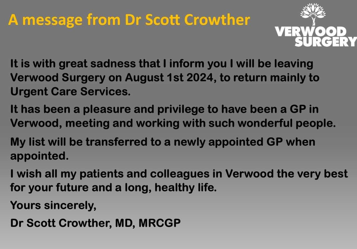 News - The Verwood Surgery